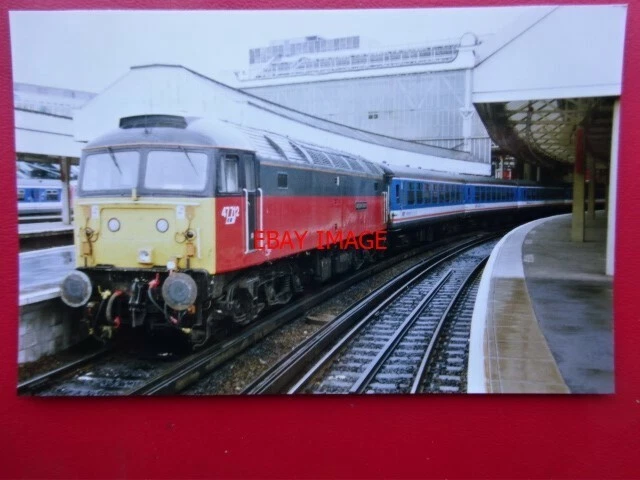 PHOTO BR Class 47 Loco No 47712 At Waterloo 1992 £1.70 - PicClick UK