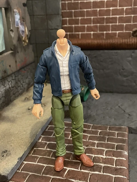 MARVEL LEGENDS MALE Body Custom Figures MCU 6” Fodder Parts Kitbash ...