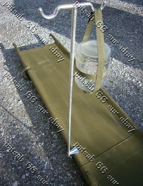 SUPPORT PLASMA BRANCARD Indochine Algérie post medical US WW2 Jeep ...