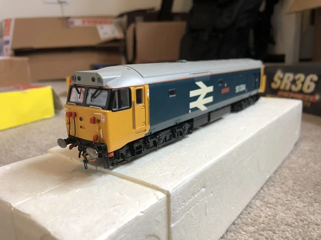 HORNBY R2487 CLASS 50 50004 'St. Vincent' in BR large logo livery ...