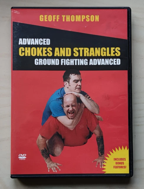 GEOFF THOMPSON GROUND Fighting Series Chokes and Strangles Advanced DVD ...