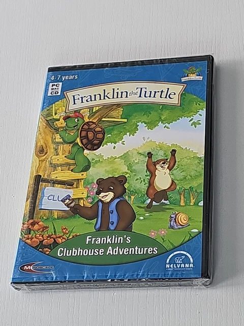 FRANKLIN THE TURTLE'S Clubhouse Adventures : PC / MAC CD-ROM Game New ...