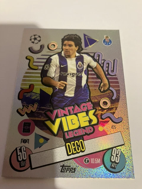 TOPPS MATCH ATTAX 2024 - 25 Card Deco Fc Porto Legend Vintage Vibes EUR ...