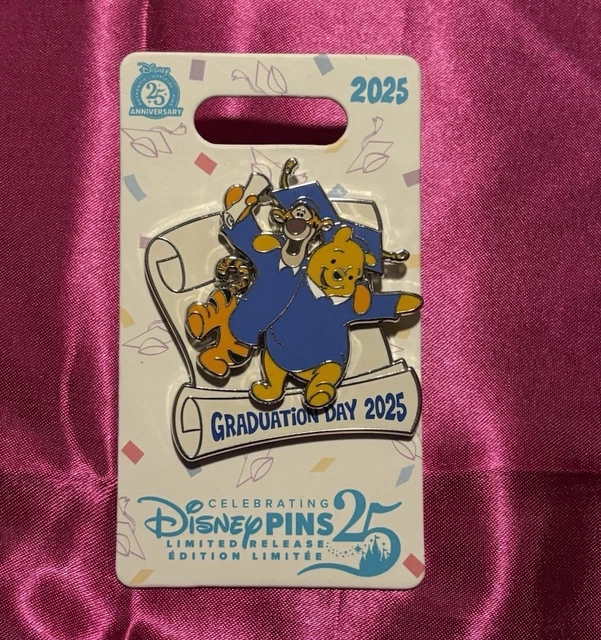 DISNEY 2025 GRADUATION Day Winnie The Pooh And Tigger Moving Spinning ...