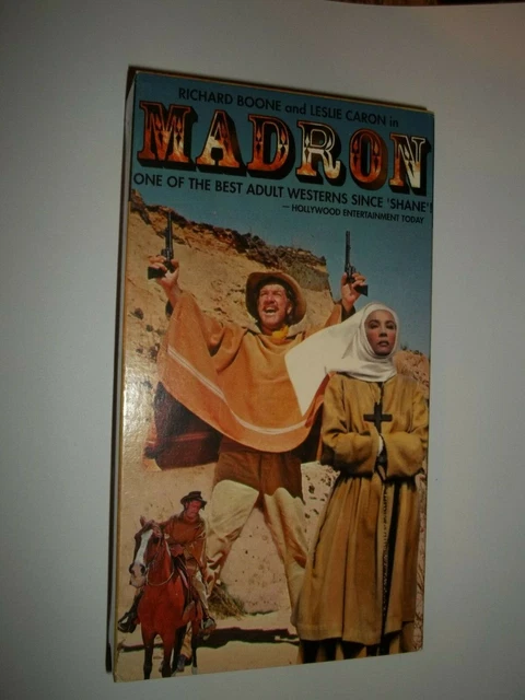 1970 MADRON VHS Richard Boone Leslie Caron réalisé par Jerry Hopper EUR 16,34 - PicClick FR