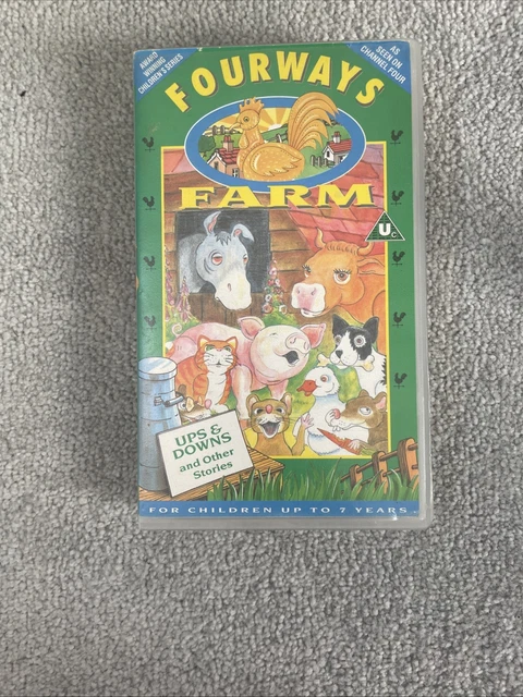 FOURWAYS FARM - VHS video tape - Children’s Kids TV Classic - Buried ...