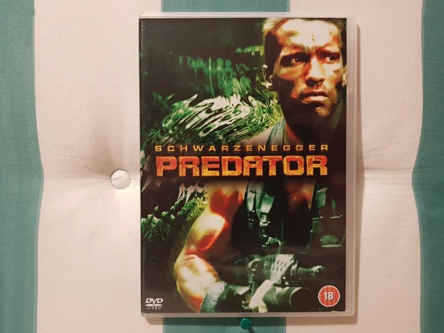 PREDATOR (DVD) 1987 Arnold Schwarzenegger Sci-Fi Horror, Slim Case ...