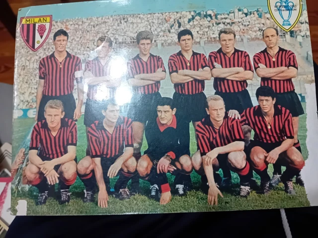 MILAN CALCIO FORMATO Grande Anni 60 Ed.muzio Difetti Come Da Foto EUR 4 ...