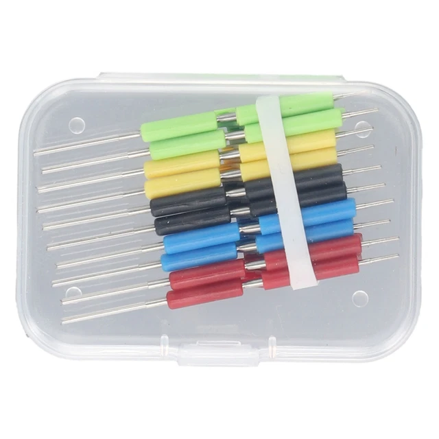 10 PEZZI SMD IC Test Hook Clips SDK08 per test elettrici dimensioni ...