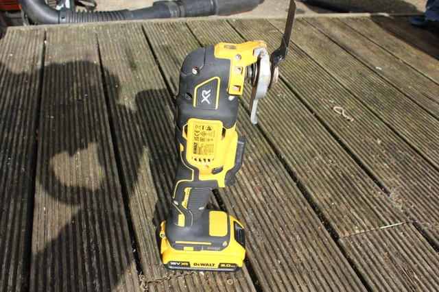 DEWALT DCS355 18V XR Brushless Multi Tool 1 x 2.0 Ah Battery Mint ...