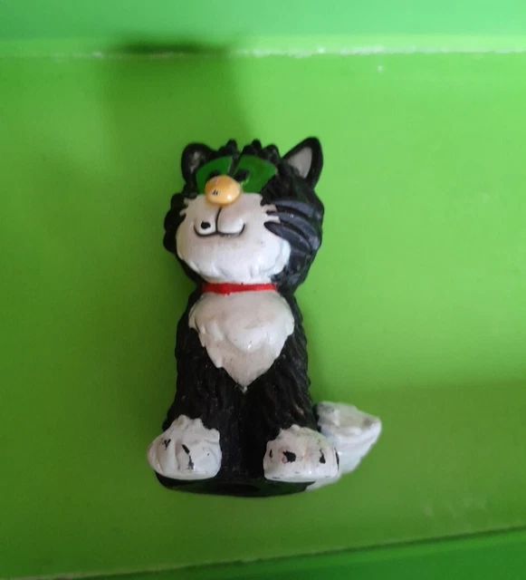 JESS THE CAT Figure, From Postman Pat, Black And White Cat, 5cm High ...