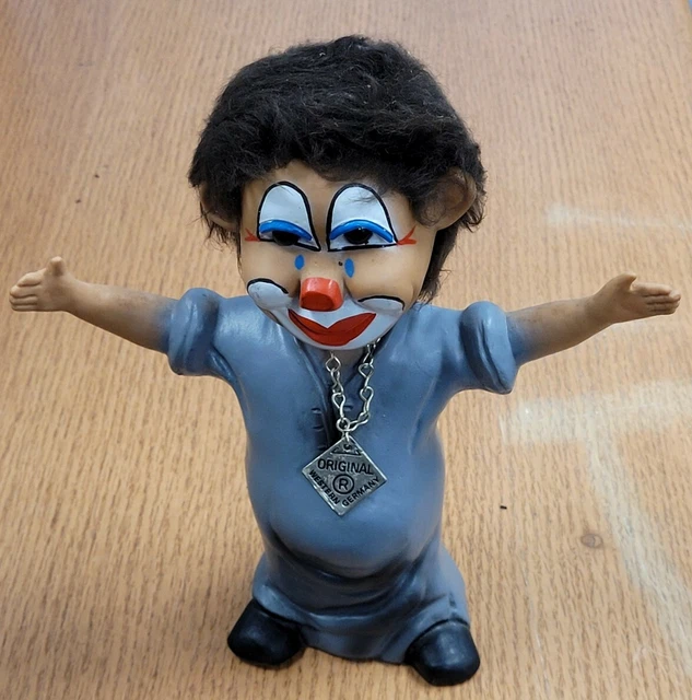VINTAGE HEICO CREEPY Clown Bobblehead/Nodder 9" West Germany £49.30 ...