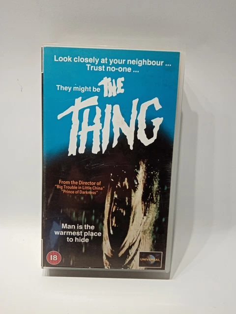 THE THING VHS 2001 £10.95 - PicClick UK
