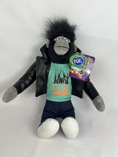 SING 2 JOHNNY Plush - Johnny The Gorilla - Sing 2 Gorilla Soft Toy ...