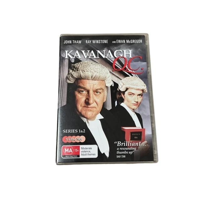 DVD KAVANAGH Q.C : Series 1 & 2 RAY WINSTONE Ewan McGregor JOHN THAW $8 ...