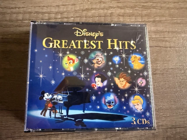 DISNEY'S GREATEST HITS - 3 CD Set - Magical Collection of Classic Songs ...