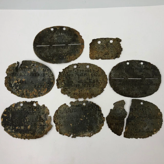 ORIGINAL WW1 WWI German army Soldiers ID Tag #19 £34.93 - PicClick UK