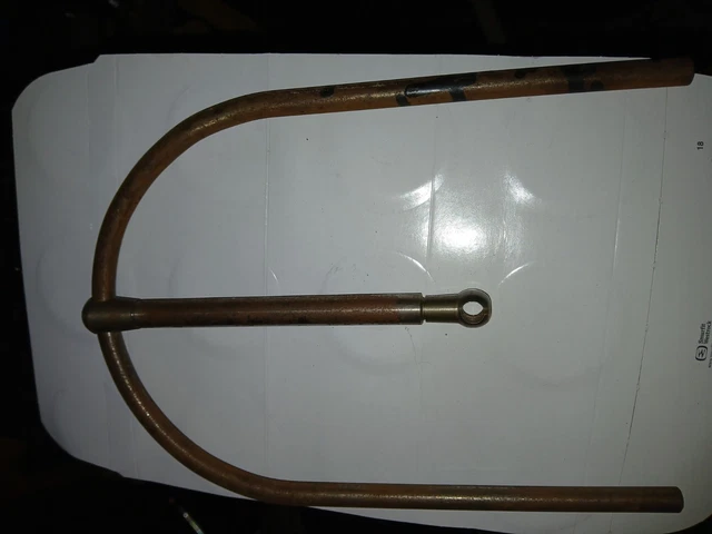 VINTAGE MOTORCYCLE Pre War 1920s Motorcycle Flat Tank Stirup Brake ...
