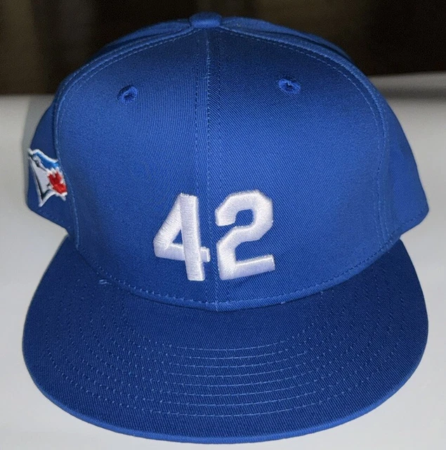 TORONTO BLUE JAYS 2024 SGA Jackie Robinson 42 Baseball SnapBack Cap Hat ...