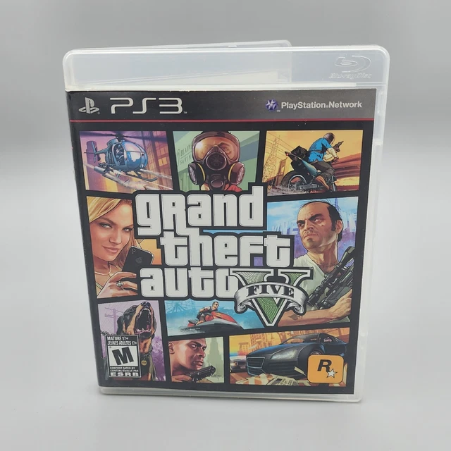 GRAND THEFT AUTO V GTA 5 PS3 (Sony Playstation3, 2008) Complete $5.99 ...