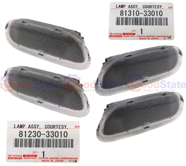 GENUINE LANDCRUISER PRADO GRJ120 KDJ120 KZJ120 Courtesy Door Lamp Kit ...