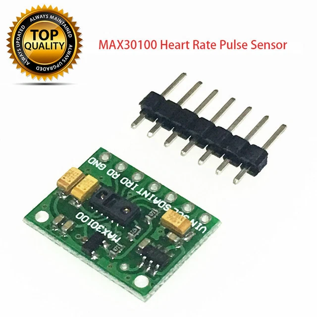 MAX30100 HEART-RATE OXIMETER Pulse Sensor Pulsesensor Module For ...