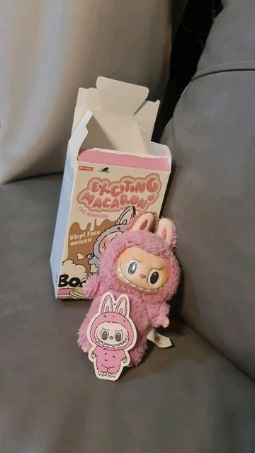 LABUBU THE MONSTERS Blind Box Exciting Macaron Vinyl Face Mystery ...