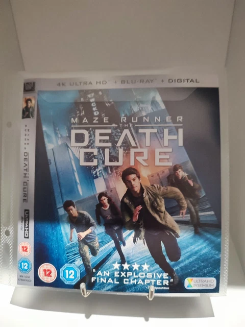 MAZE RUNNER THE Death Cure 4K Uhd Ultra Hd Blu-Ray *4K Disc & Cover ...