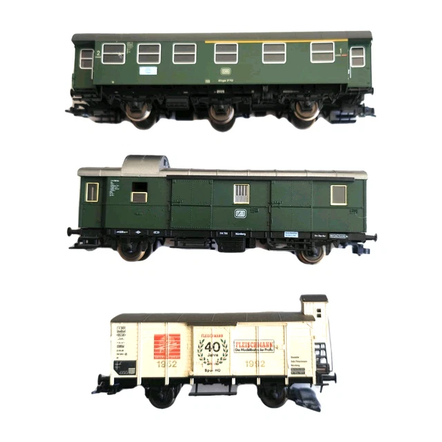 FLEISCHMANN HO SCALE Rolling Stock Train Carriages Bundle Passenger ...