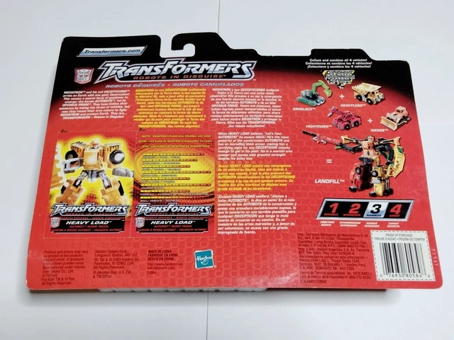 TRANSFORMERS RID HEAVY Load Build Typhoon Robot Toy boîte non ouverte ...