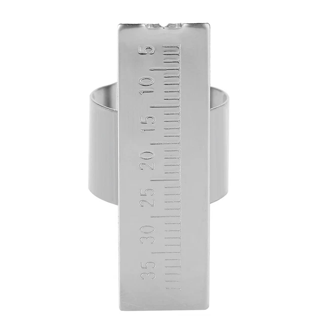 STAINLESS STEEL DENTAL Endodontics Finger Ruler Autoclavable Endodontic ...