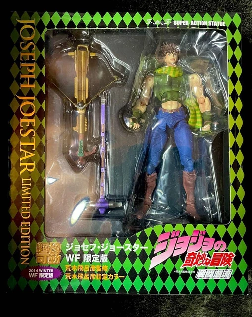 FIGURINE JOJO'S BIZARRE Adventure Part 2 Super Action Joseph Joestar WF ...