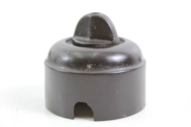 VINTAGE BAKELITE LIGHT Switch Rotary Switch Surface Mounted Art Deco Loft £23.51 - PicClick UK