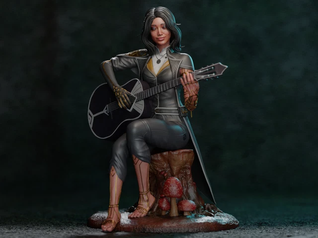 1:12 ROADSIDE MELODY | 3D Printed Resin Garage Kit Figure | CA 3D ...