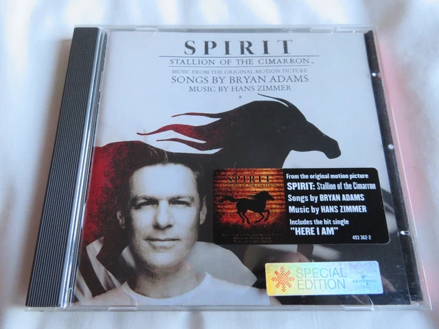 SPIRIT STALLION OF The Cimarron Cd Soundtrack Hans Zimmer £19.99 ...