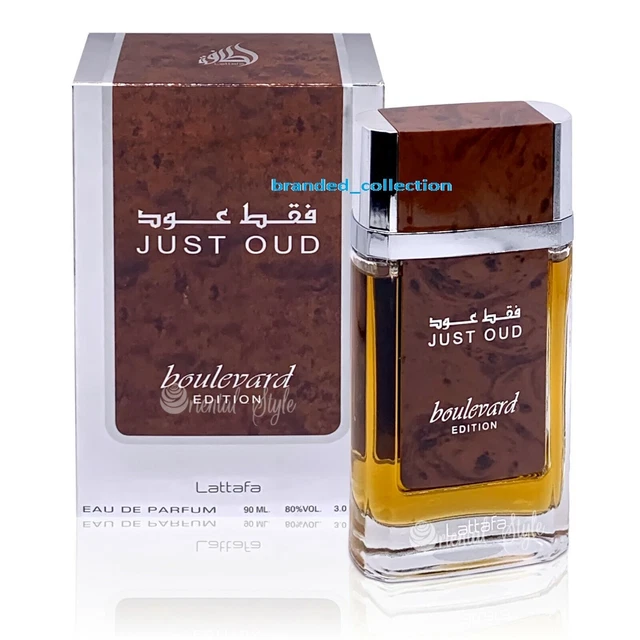 LATTAFA JUST OUD Boulevard Edp Perfume 100Ml $57.19 - PicClick AU