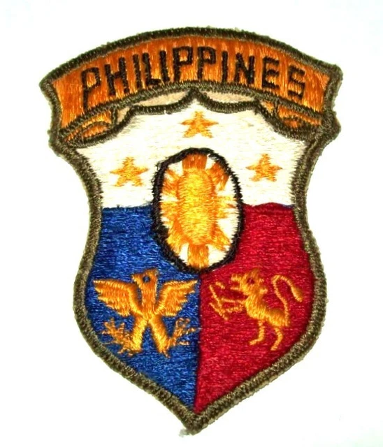RARE ORIGINAL POST Ww2 Japanese Made Philippine General Staff Patch £36 ...