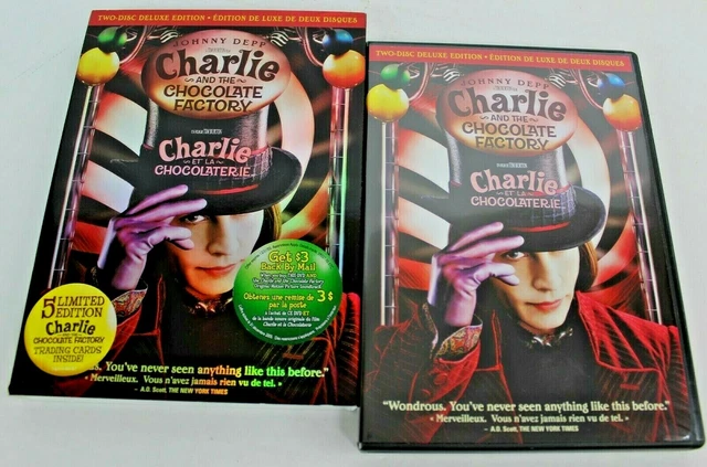 CHARLIE AND THE Chocolate Factory Two- Disc Deluxe Edition DVD 2005 ...
