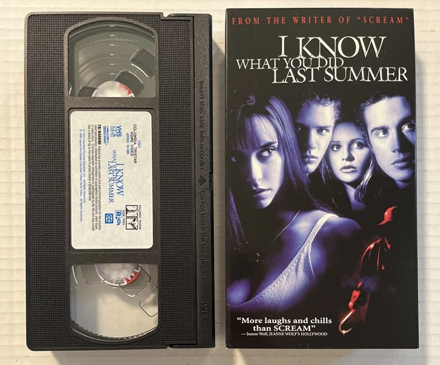 I KNOW WHAT You Did Last Summer (VHS, 1998) Jennifer Love Hewitt- Horror-VG Cond £2.15 - PicClick UK