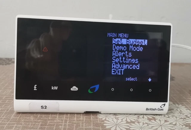 BRITISH GAS GEO Smart Home Energy Dual Fuel Monitor Meter Display ...