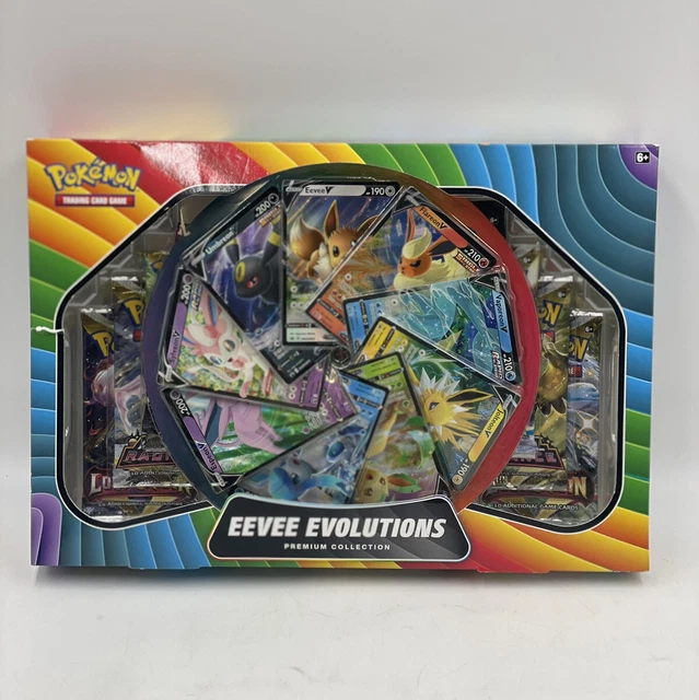 EEVEE EVOLUTIONS PREMIUM Collection GameStop Exclusive Pokémon TCG ...