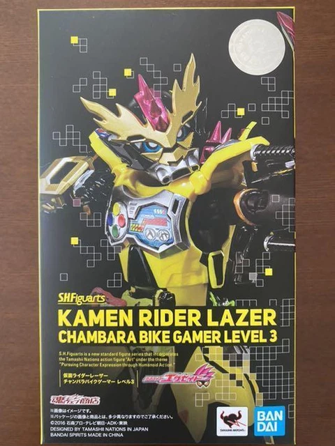 FIGURINE SHFIGUARTS KAMEN Rider Ex-Aid Laser Chanbara Bike Gamer niveau ...