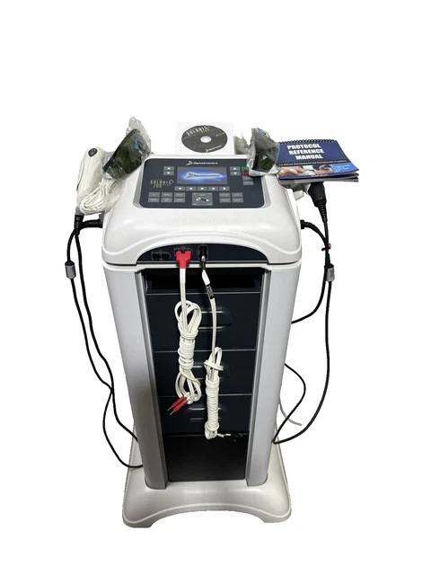 DYNATRONICS SOLARIS PLUS 708 W TriWave Light Probe & Cart &Ultrasound ...
