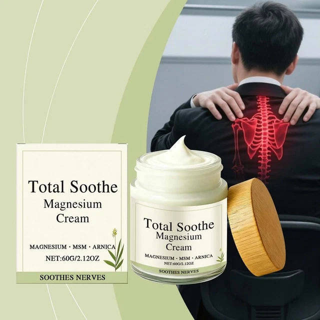 TOTAL RELIEF MAGNESIUM Cream Nerve Relief Magn esium Cream £5.36 ...