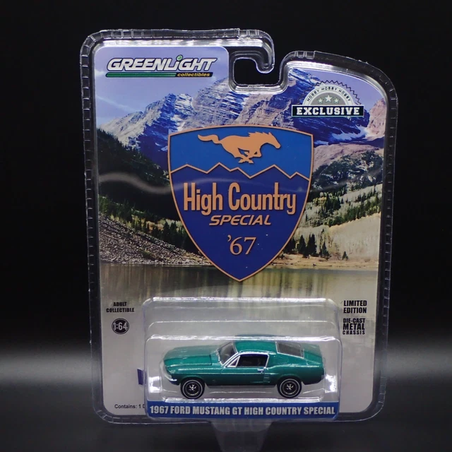 2024 GREENLIGHT 1967 Ford Mustang Gt High Country Special Hobby ...