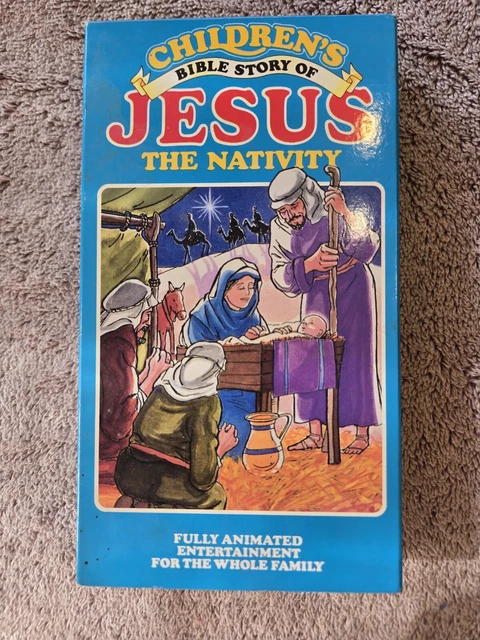 CHILDREN'S BIBLE STORY of Jesus The Nativity VHS 1988 £4.62 - PicClick UK
