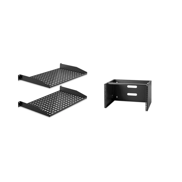 STARTECH.COM 6U WALL Mount Network Rack - 14 Inch Deep (Low Profile ...