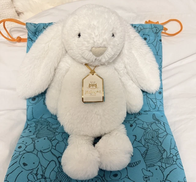 JELLYCAT BASHFUL LUNA Bunny Limited Edition & rare - Medium £99.50 ...