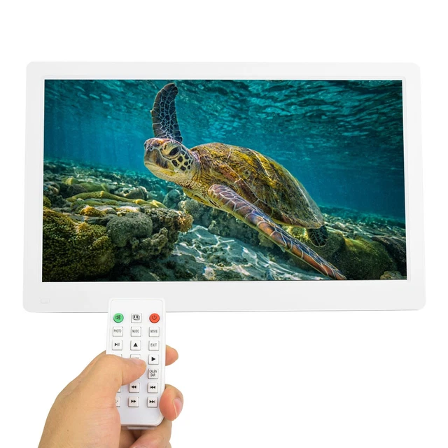 17 INCH IPS Screen Digital Photo Frame LED Electronic Album With Remote ...
