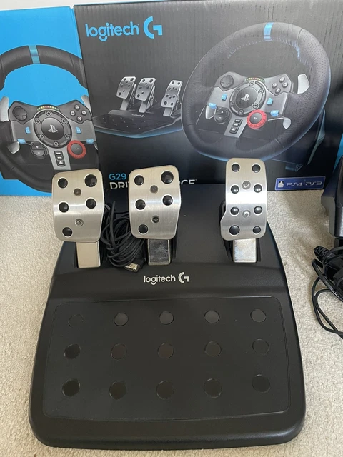 LOGITECH G29 RACING Steering Wheel - Black compatible with PS4/3 £114. ...
